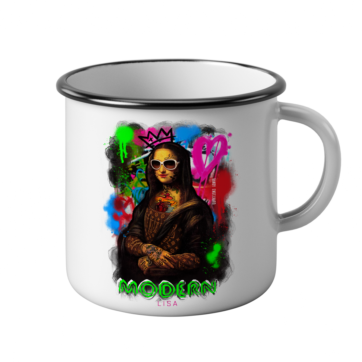 Modern Lisa mug – Randy Engelhard Shop